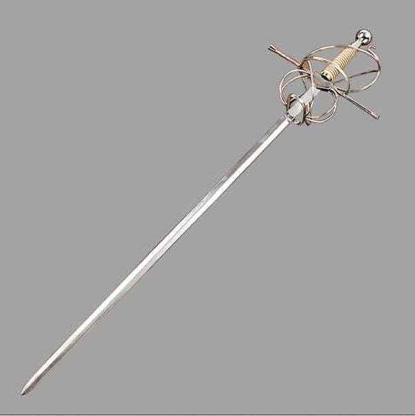 Steel Swept Hilt Rapier (Bone Handle) - DISCONTINUED – Esford Armoury