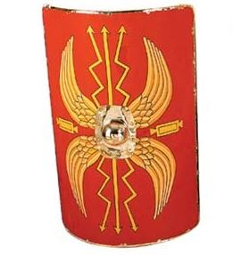 Roman Lightning Bolt Shield | Esford – Esford Armoury