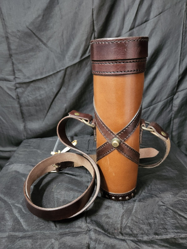 Roman Leather Capsa (Scroll Holder) – Esford Armoury