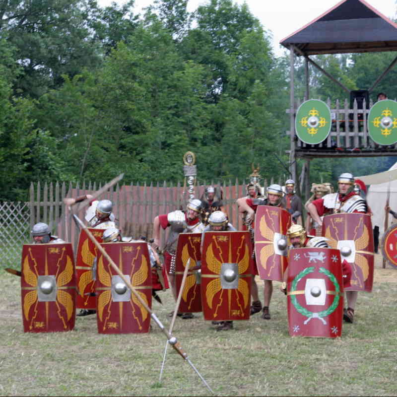 Roman Lightning Bolt Shield | Esford – Esford Armoury